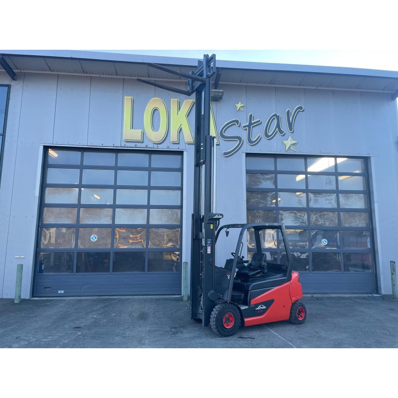 CHARIOT ÉLÉVATEUR FENWICK-LINDE E25S TRIPLEX